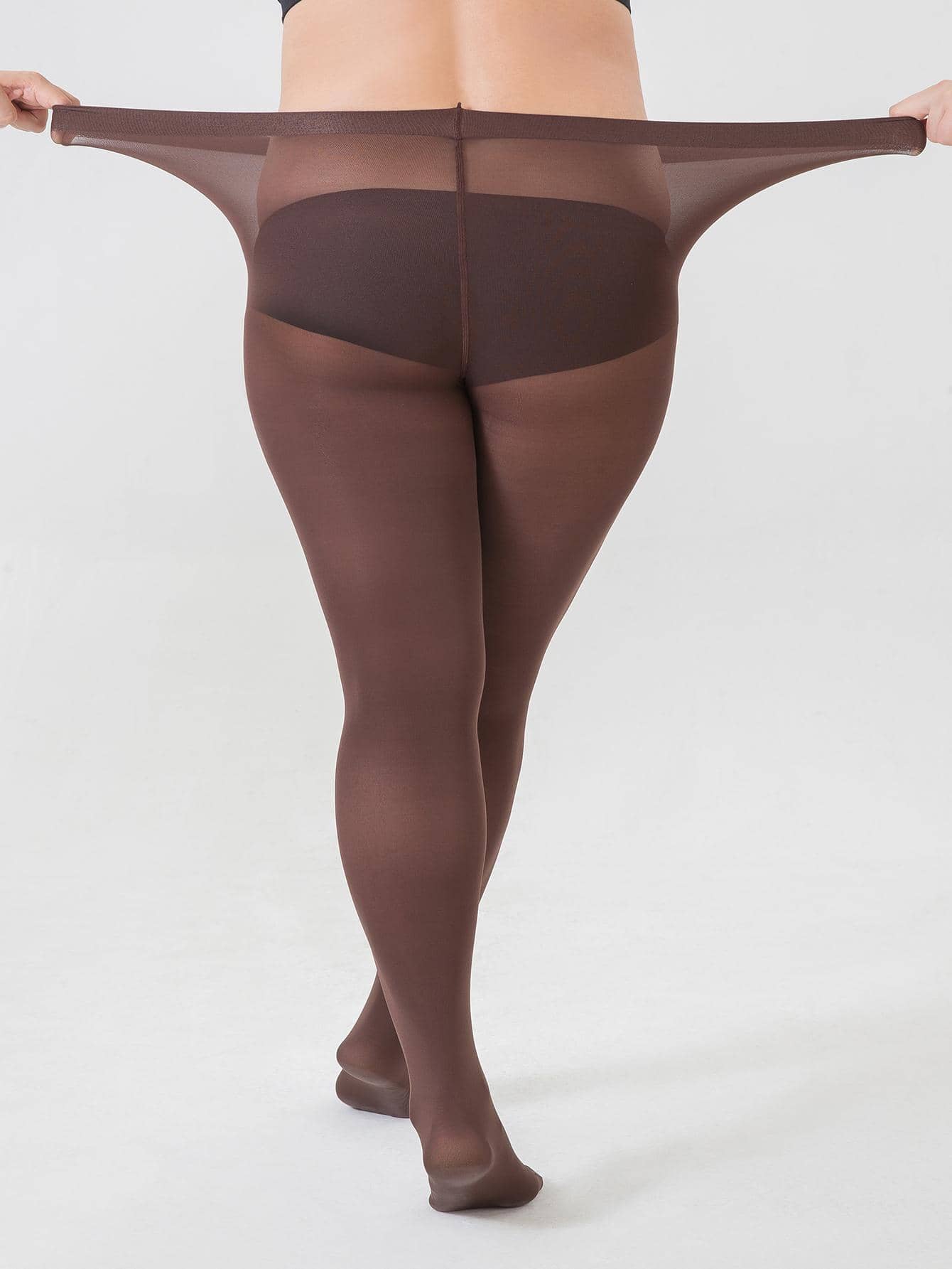 MANZI 90D Plus Size Sheer Tights | SHEIN USA