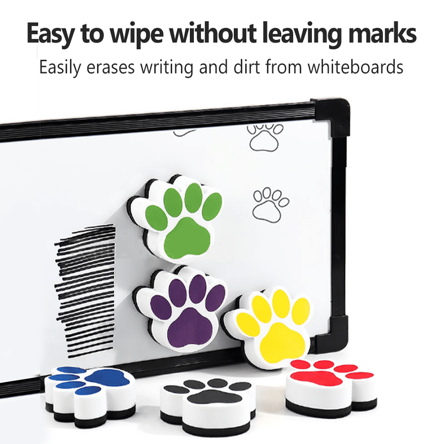 24PCS Mini White Board Eraser Bulk for Teacher Classroom Supplies ...