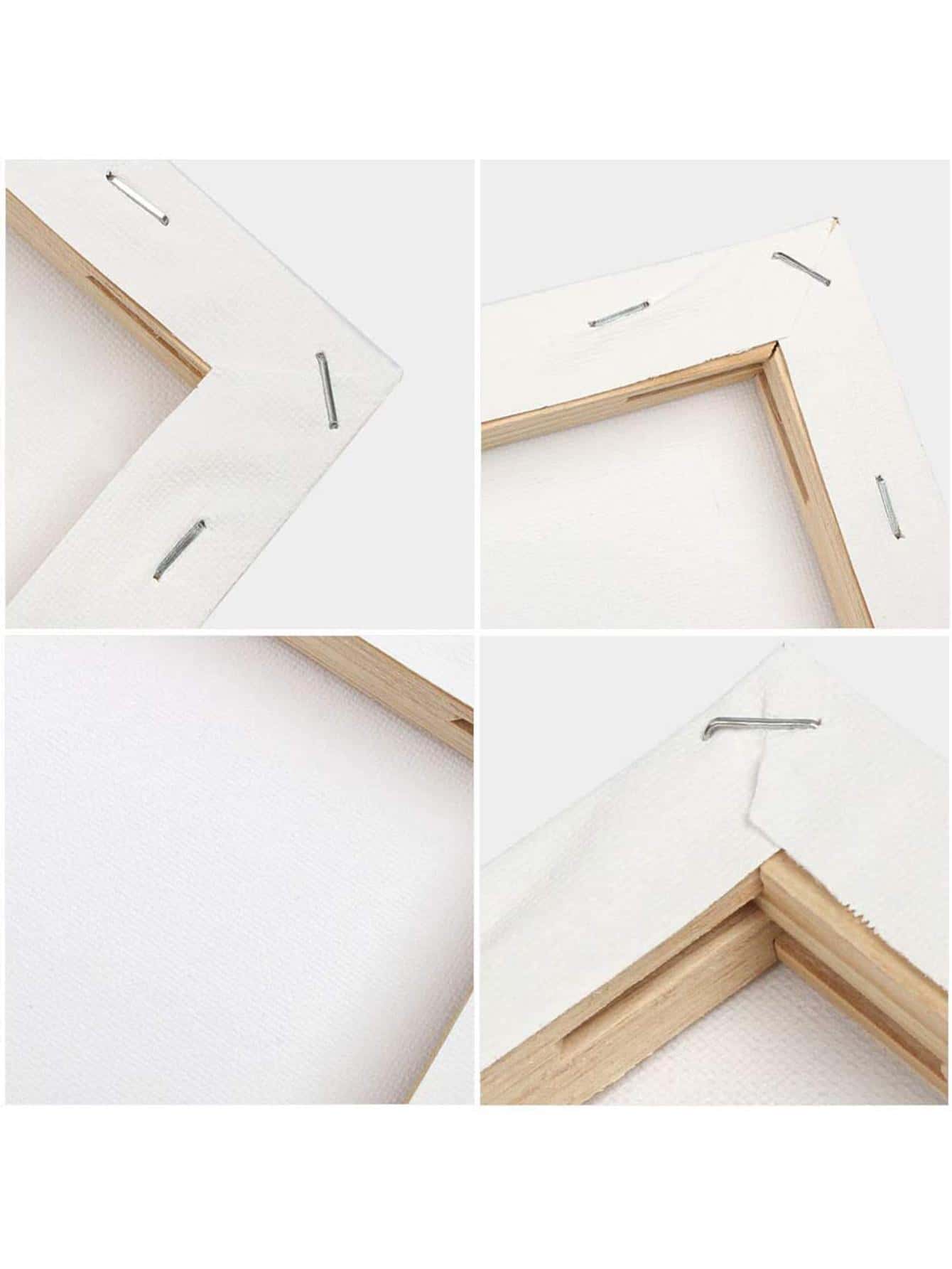 1pc Solid Color Rectangle Painting Canvas, Simple Multi-Purpose Canvas ...