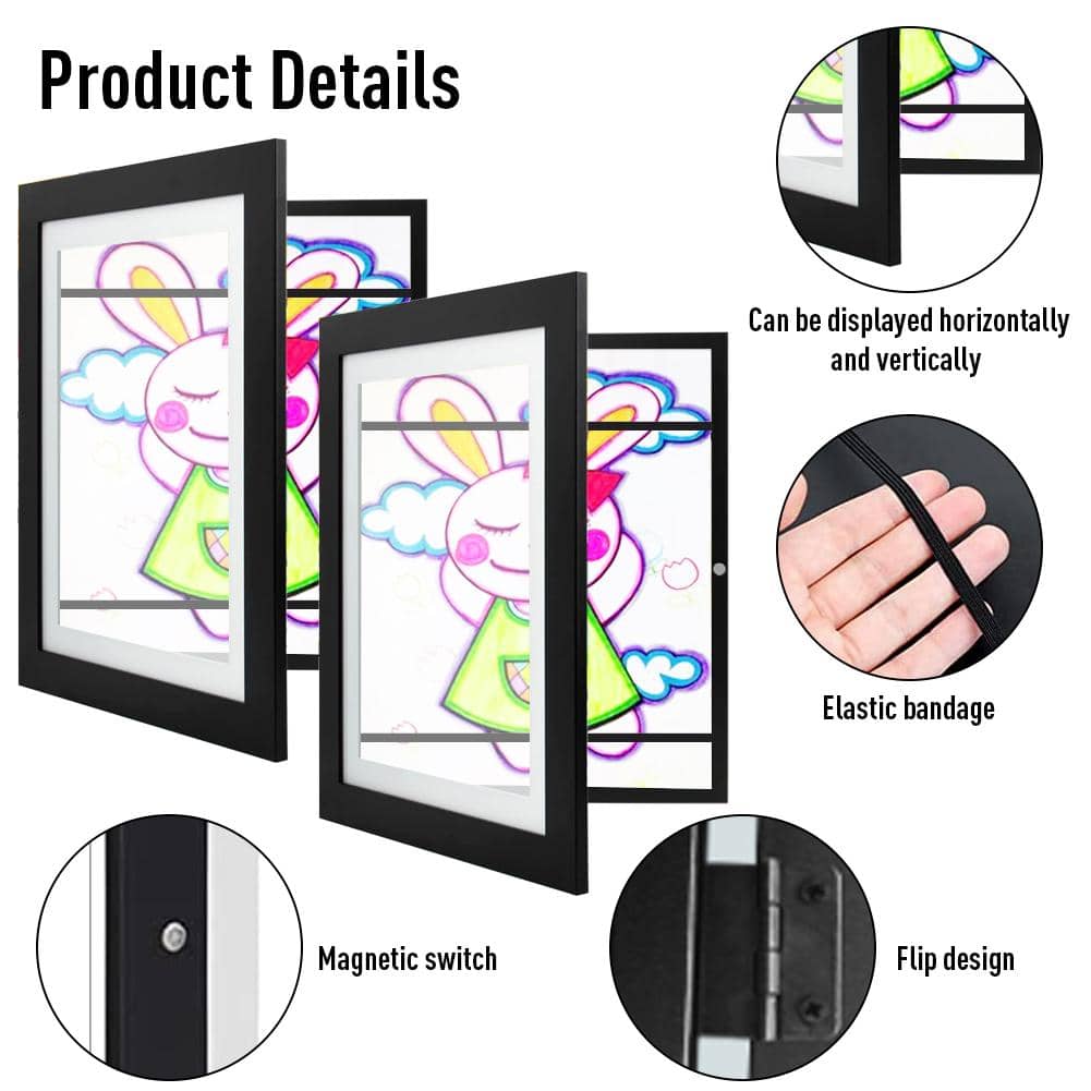Kids Art Frame,kids Art Frames Front Opening,Kids Artwork A4 Picture ...
