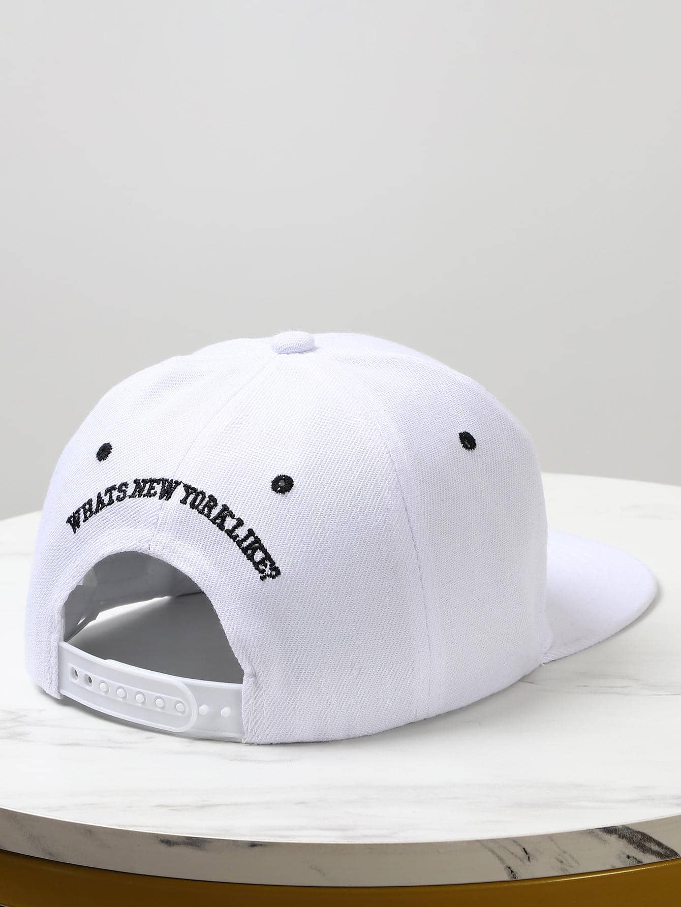 Unisex Letter Embroidered Sun Protection Fashion Hip Hop Cap For Summer ...