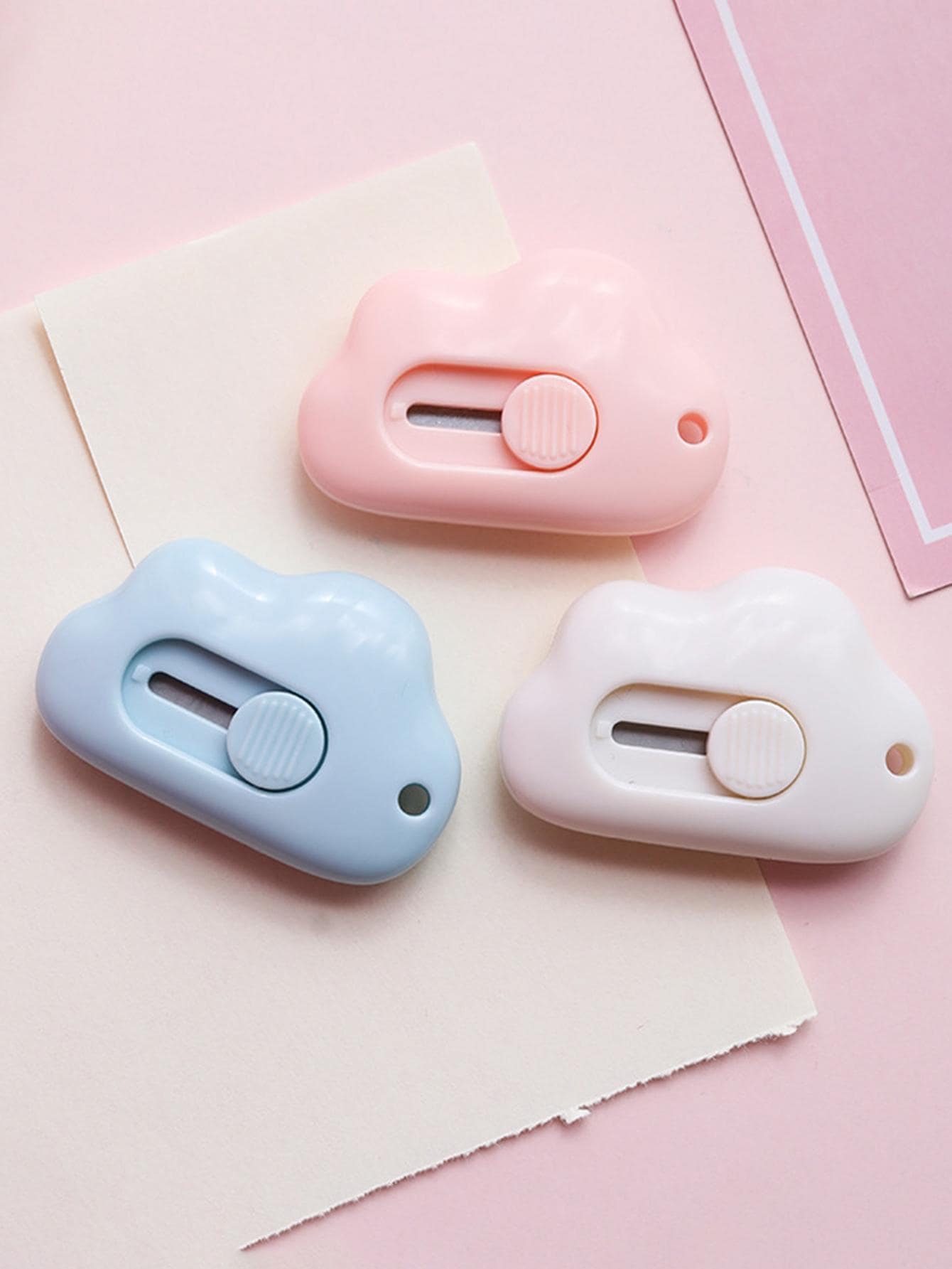 Lovely Cloud Mini Box Cutter, Portable Small Student Box Cutter Express ...