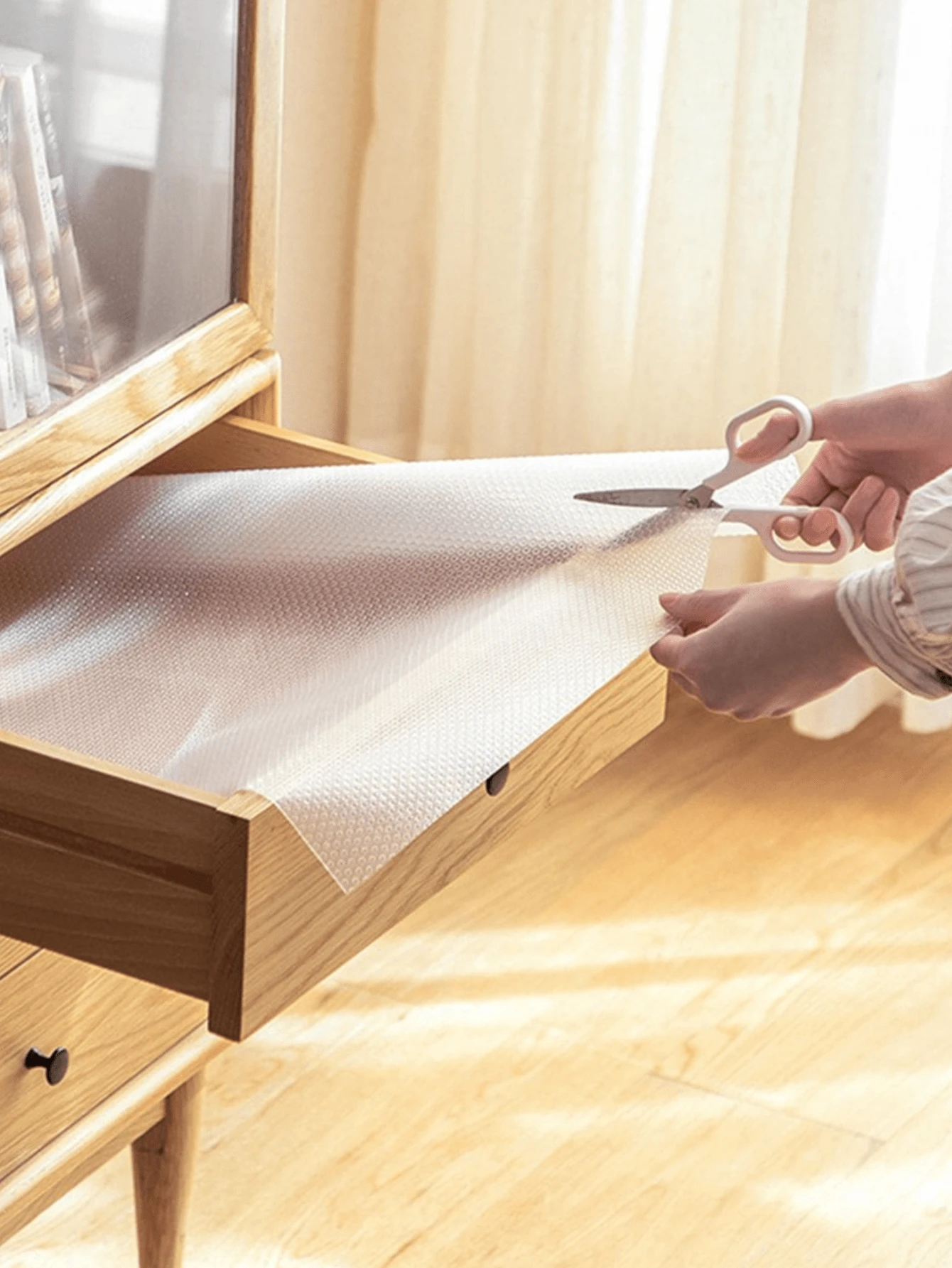 1roll Clear Moisture-proof Drawer Liner | SHEIN USA