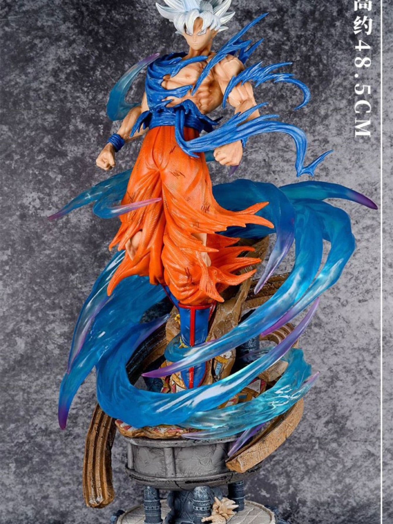 GOKU ULTRA INSTINCT FIGURE (Interchangeable Head) "Divine Ascension ...