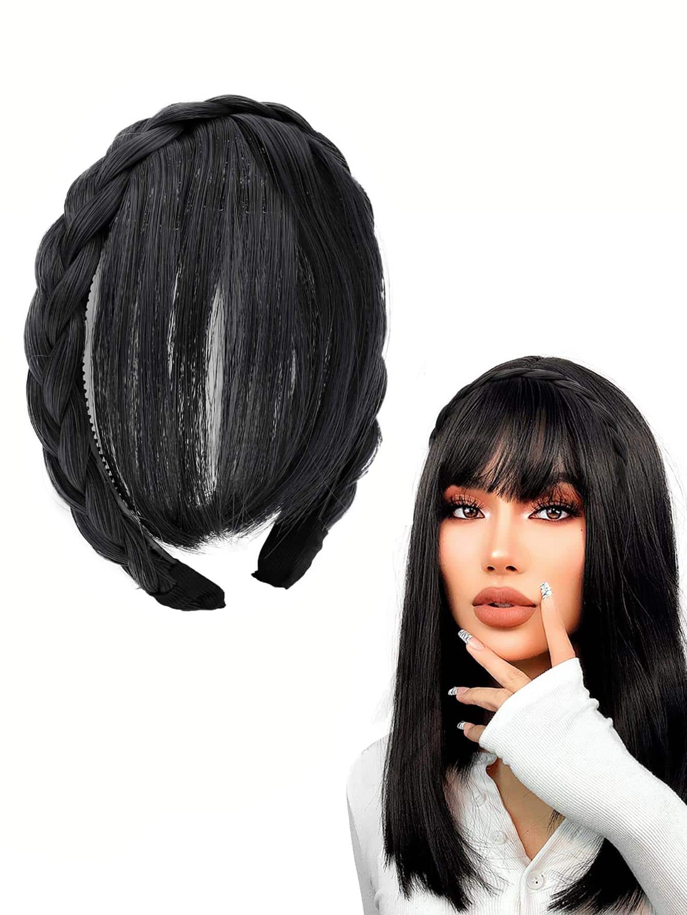 Braided Design Headband Boho | SHEIN USA