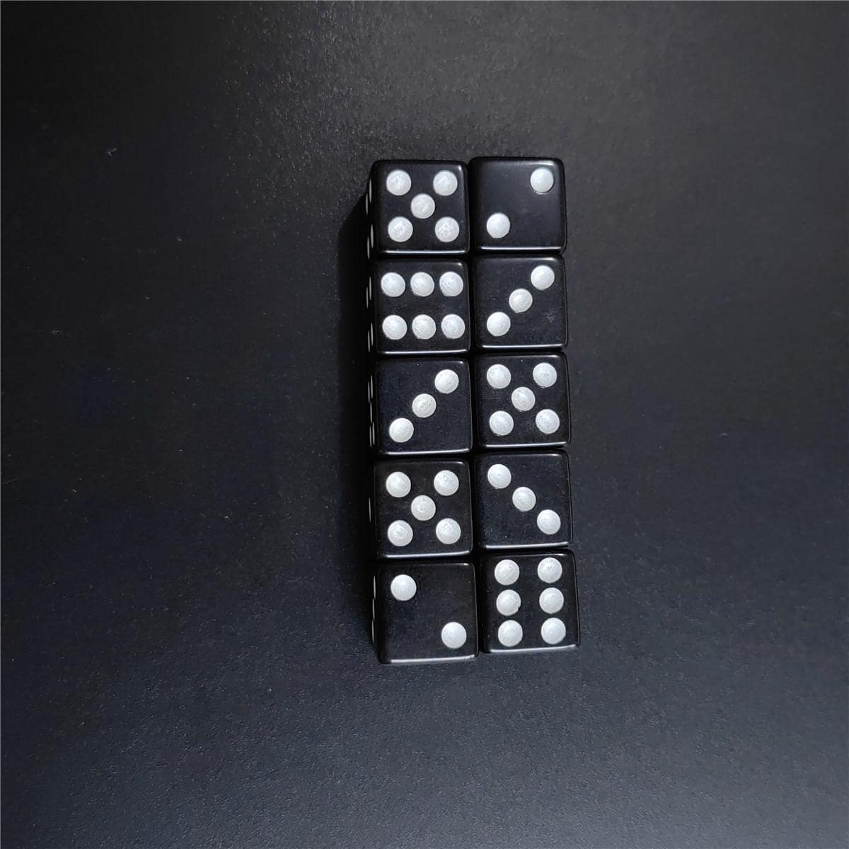 10pcs Polka Dot Pattern PMMA Backyard Dice Game | SHEIN USA