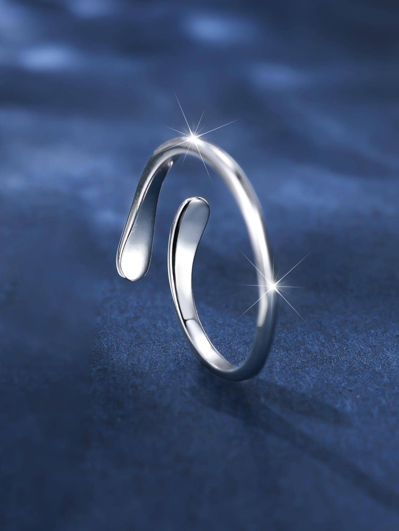 Minimalist Sterling Silver Cuff Toe Ring | SHEIN USA