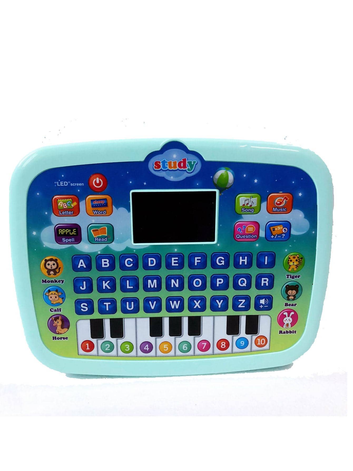 New English Led Screen Light-Up Tablet Educational Learning Toy ...