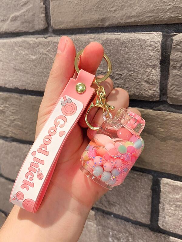 1pc Lollipop Pattern Ball Decor Keychain | SHEIN USA