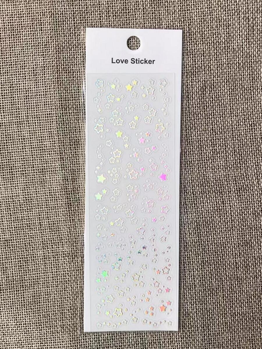 1pc Star Pattern Sticker | SHEIN USA
