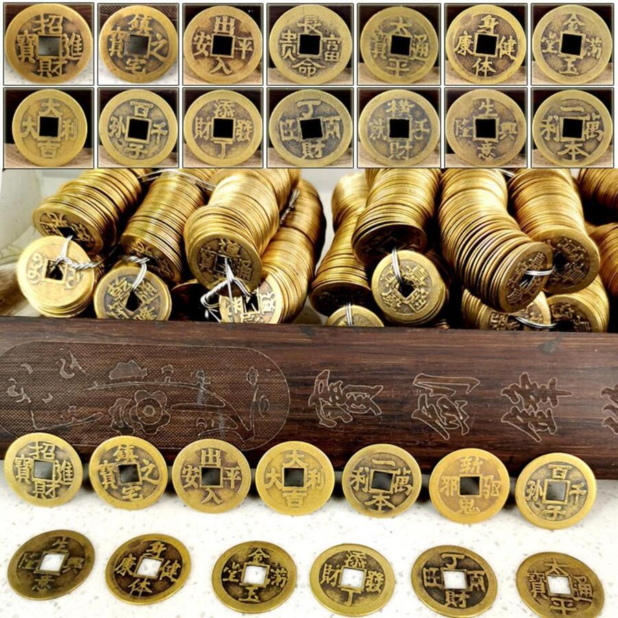 Money Chinese Coin Money, 5pcs Copper Alloy Chinese Lucky Coin Fortune ...
