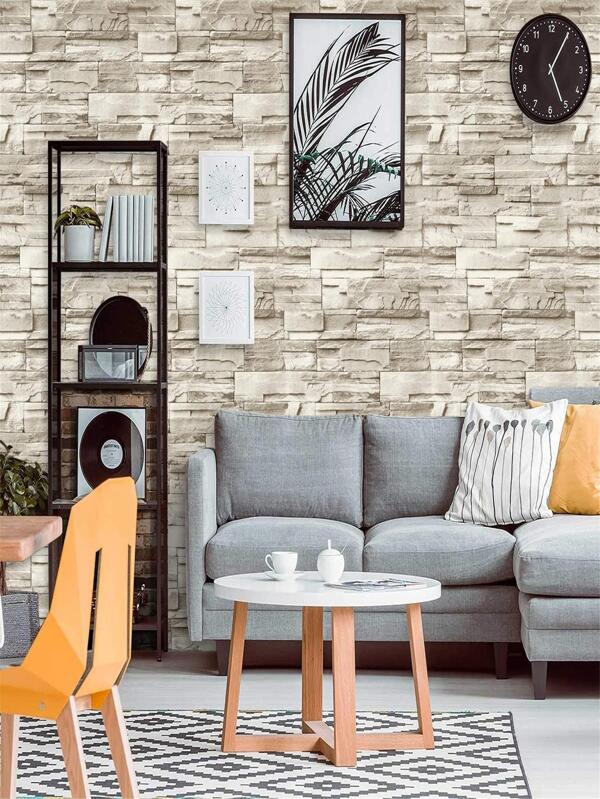 1roll Peel And Stick Wallpaper Brick, Removable Wallpaper Peel And ...