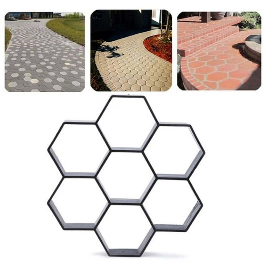 1pc Garden Path Maker Mold Plastic DIY Garden Mold Manually Paving ...