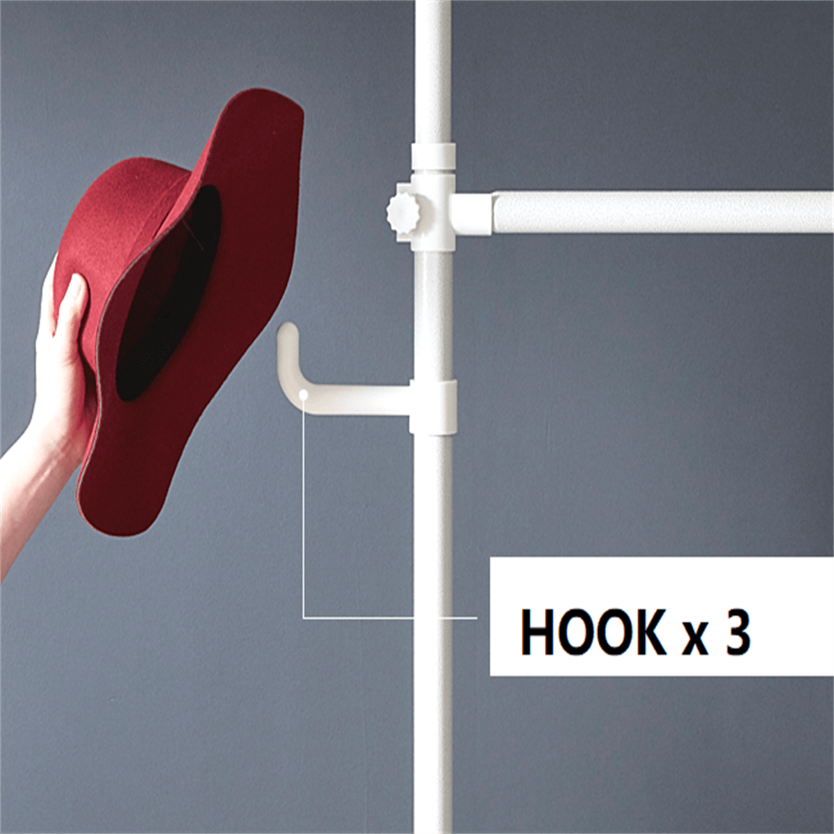 Adjustable Clothing Rack, Double Rod Clothing Rack, 3 Tier Clothes Rack ...