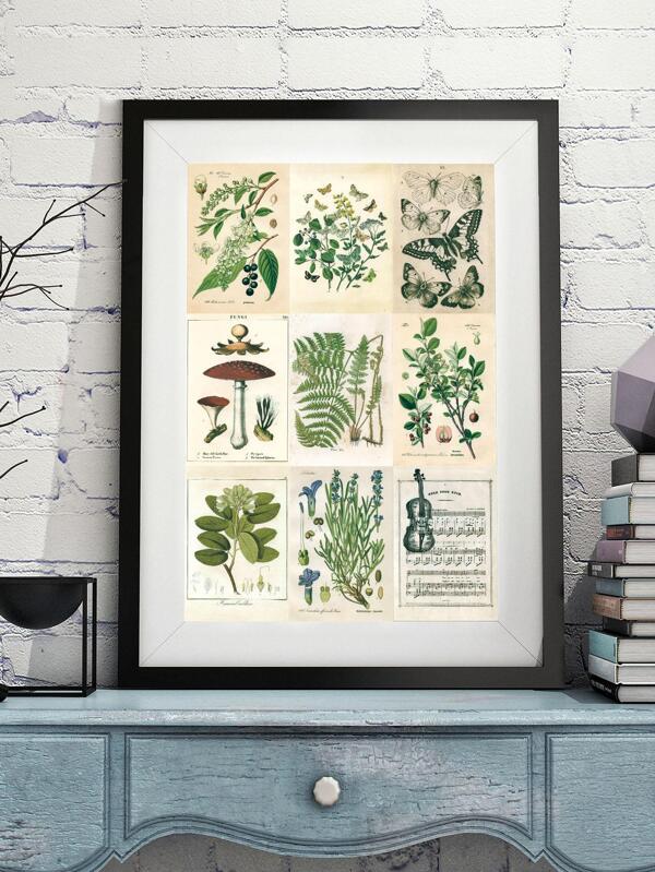 30pcs Not Repeated Nature DIY Wall Decor Postcard, Vintage Collection ...