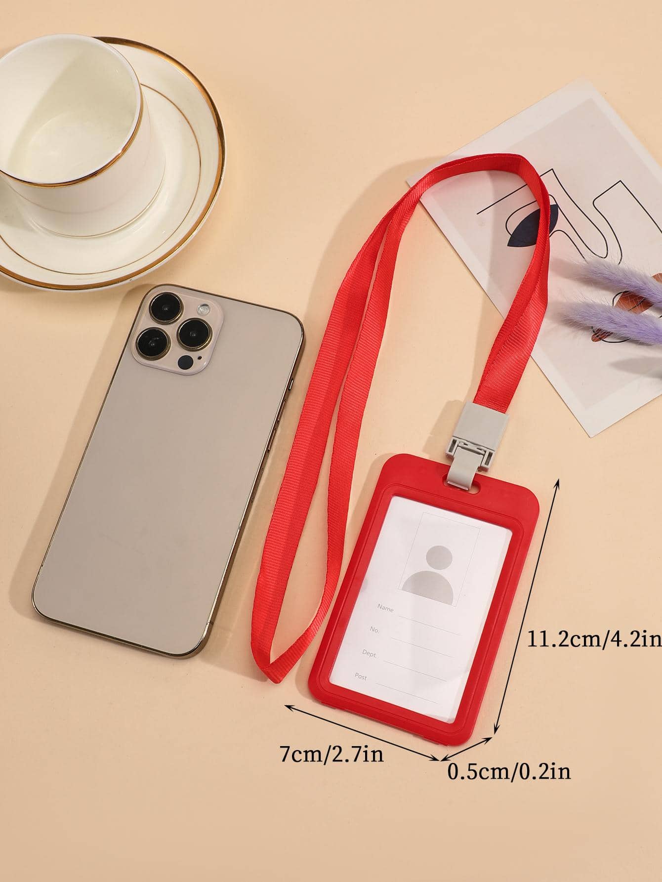 Simple Office Id Card Holder | SHEIN USA