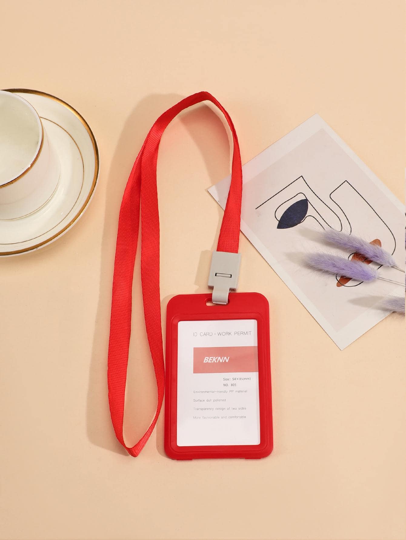 Simple Office Id Card Holder | SHEIN USA