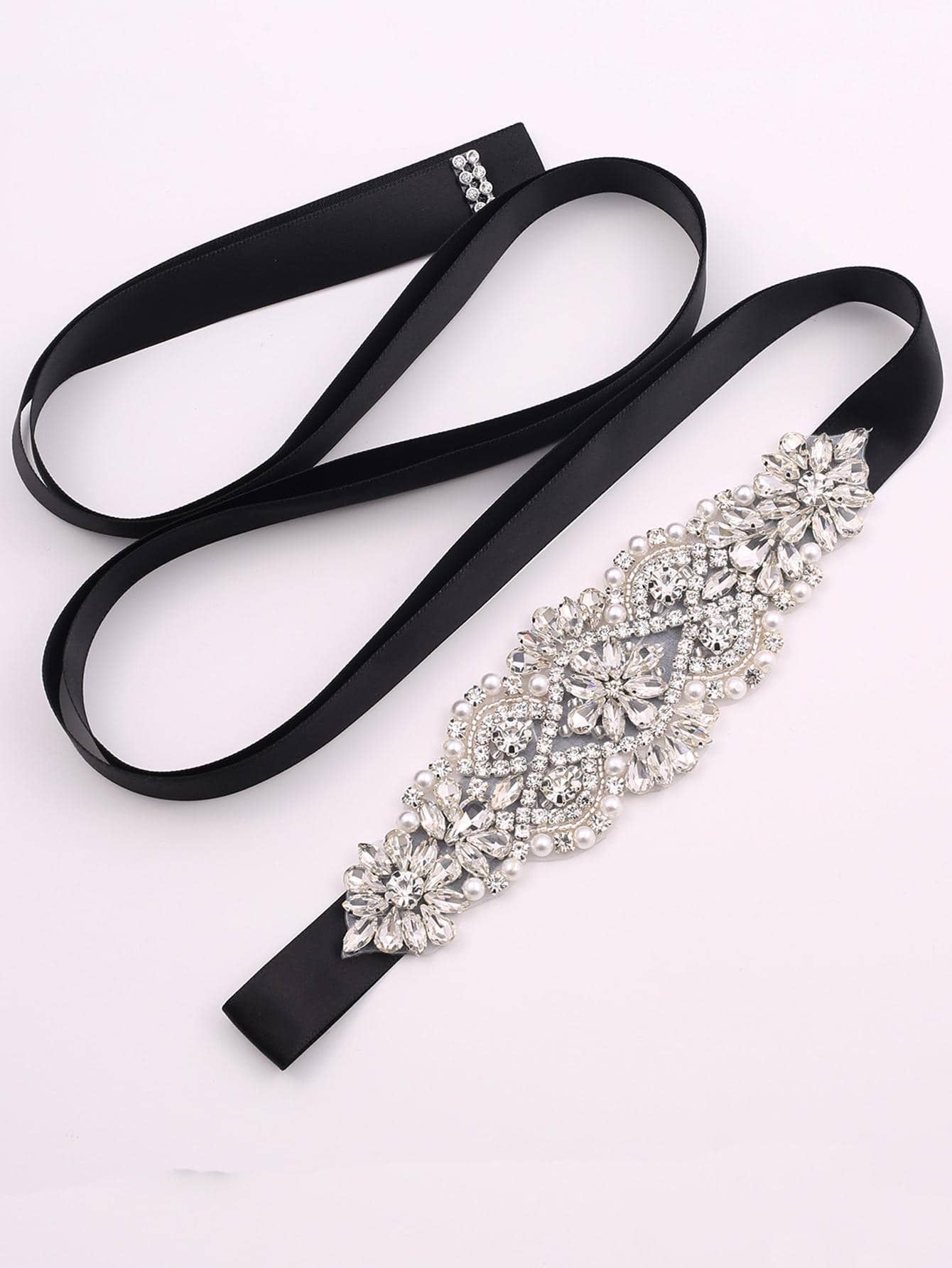 Rhinestone Decor Bridal Belt Halloween Silver Belt Bridal Belt | SHEIN USA
