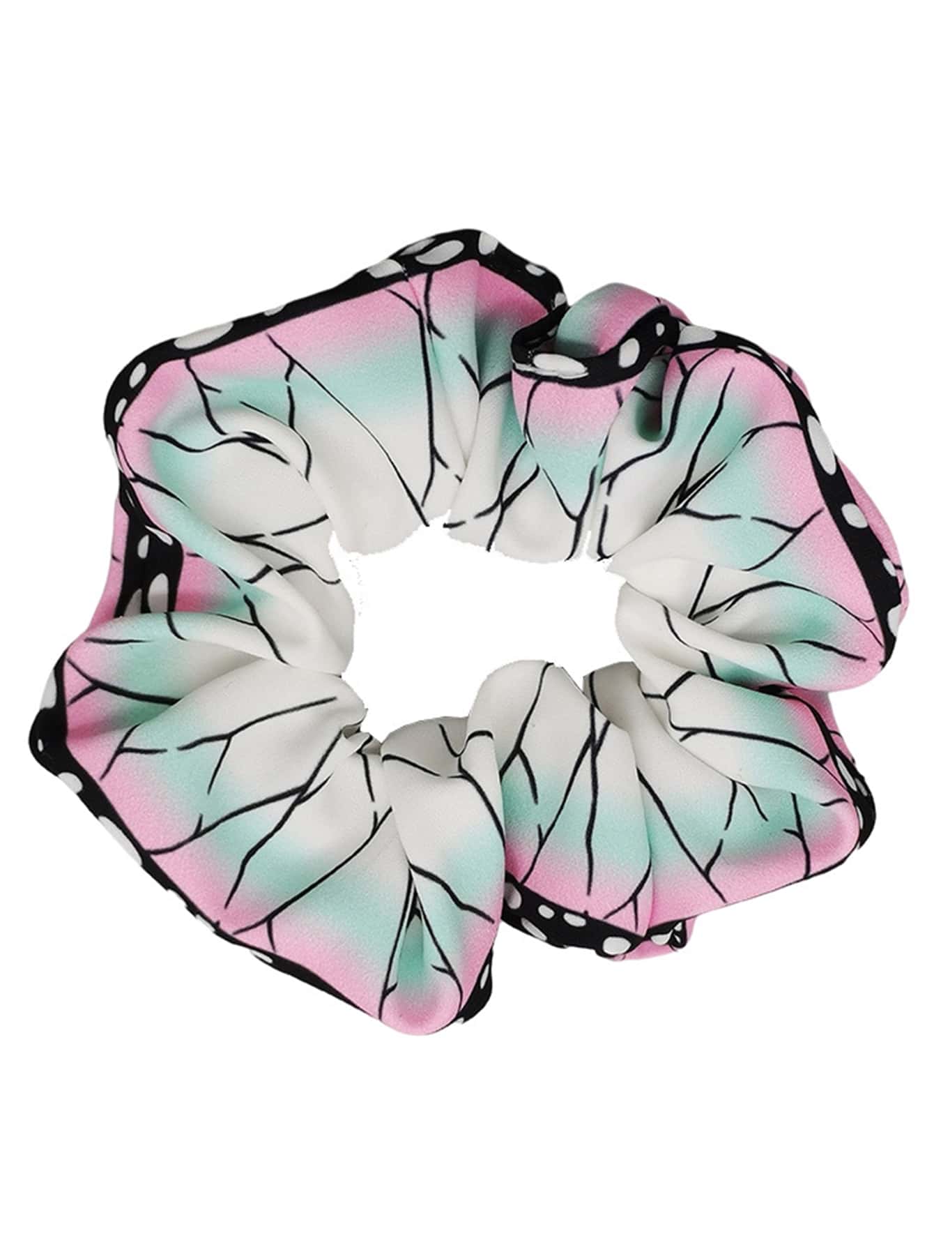 Ombre Print Scrunchies For Daily Use For Girls Hairstyles Casual Boho ...