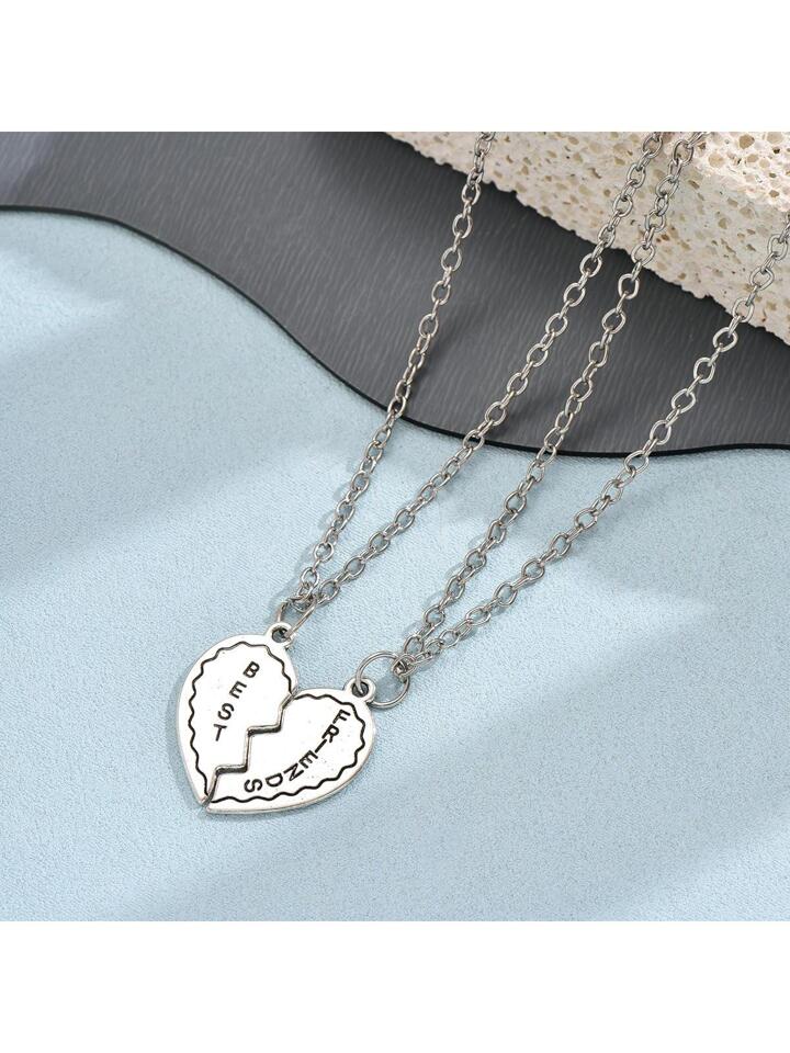 Cute Couple Necklaces Set