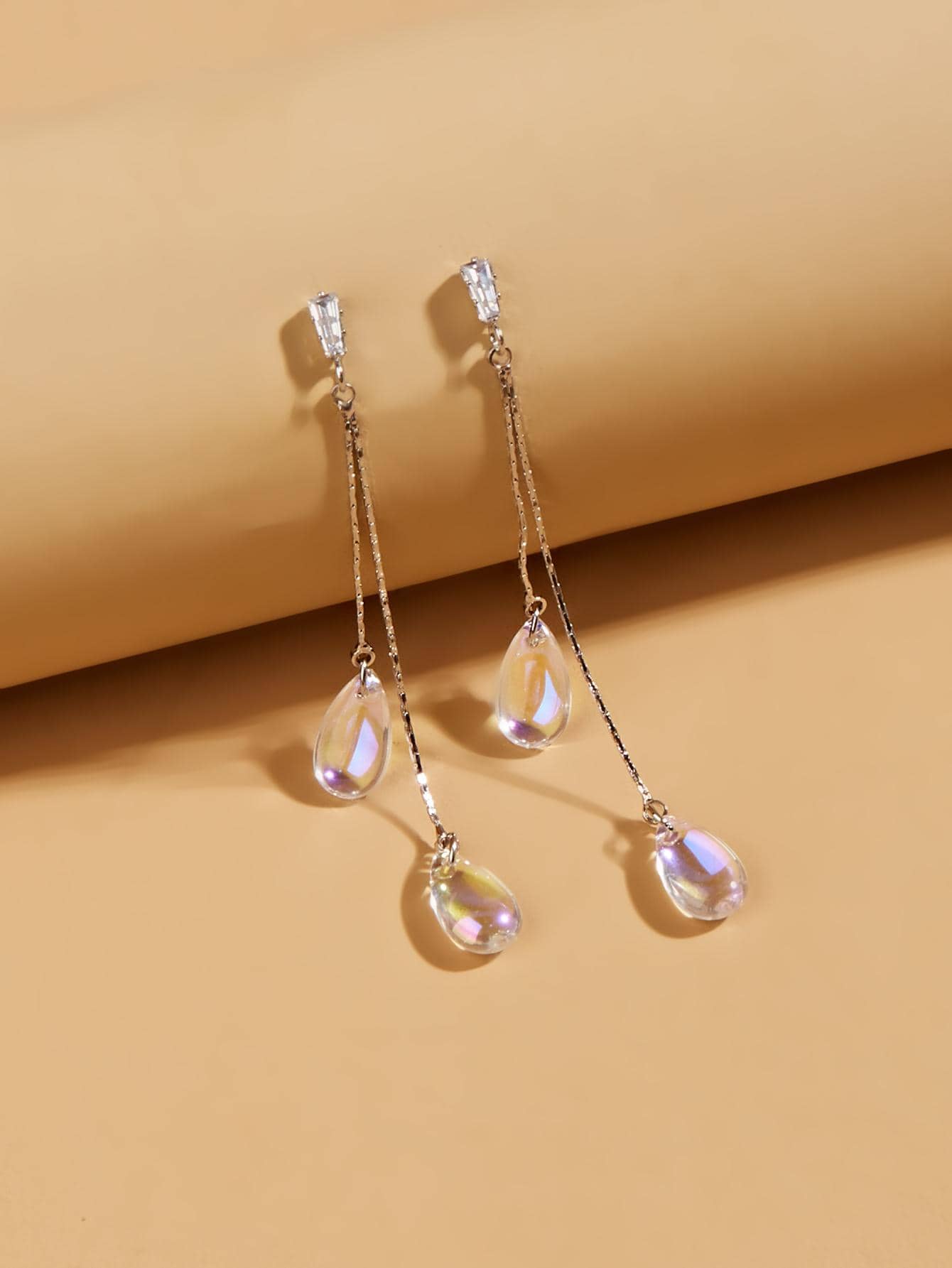 Andkiss Water Drop Earrings | SHEIN USA