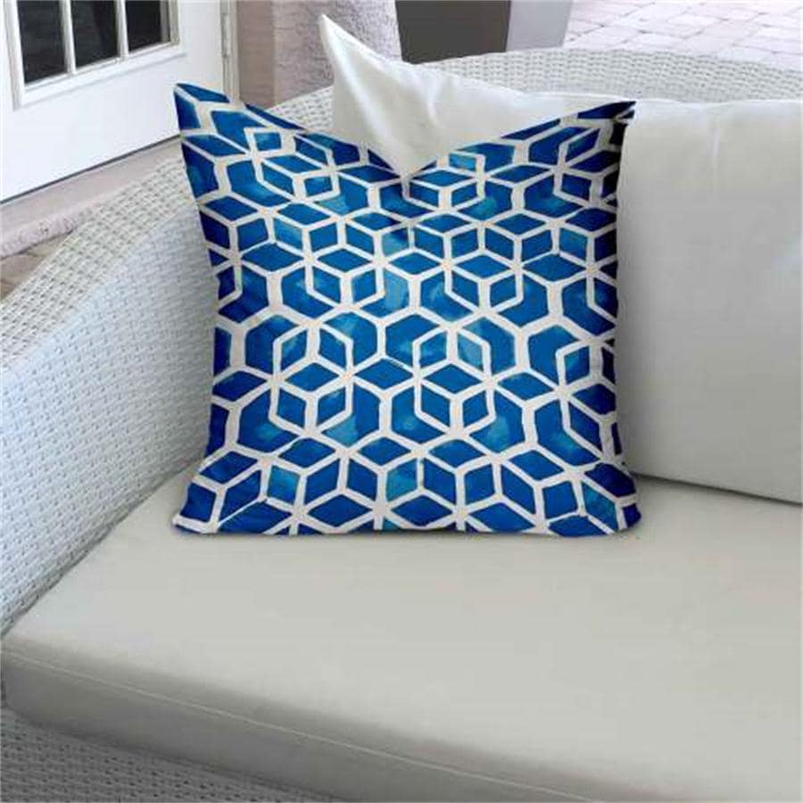 12x12 Soft Royal Pillow with Envelope Cover and Insert, suitable for ...