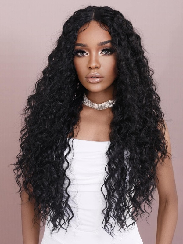 Perruque Frontale En Dentelle Transparente Hd Ondulée 13x4x1 T-part ...