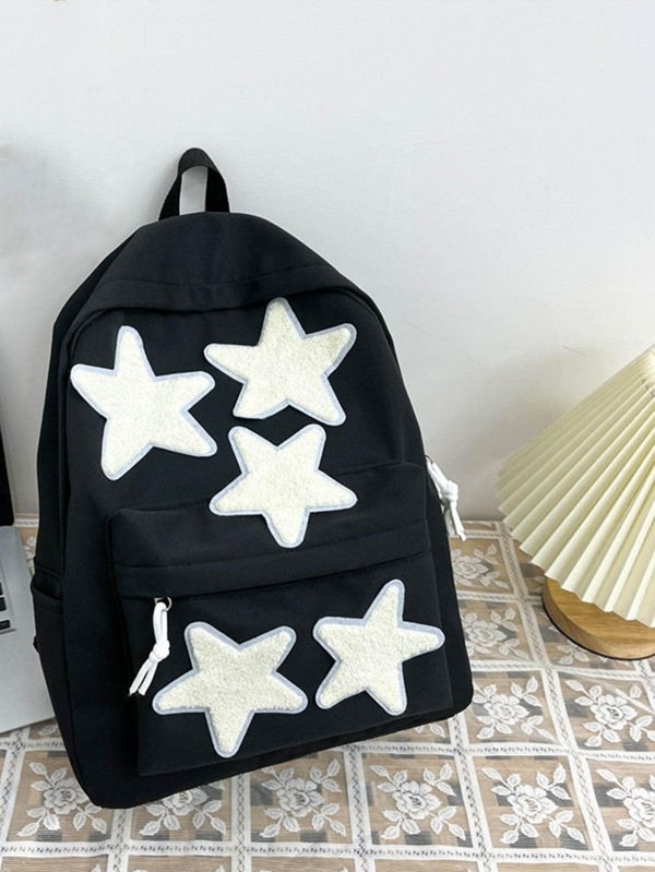 Star Graphic Functional Backpack Preppy Style preppy,preppy stuff,funny ...
