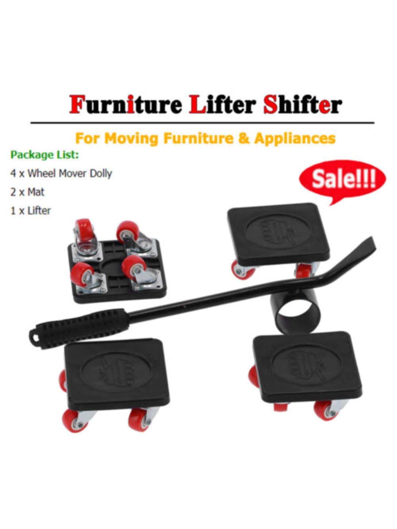 Furniture Lifter Moving Tool Set Power Generation Slider For ...