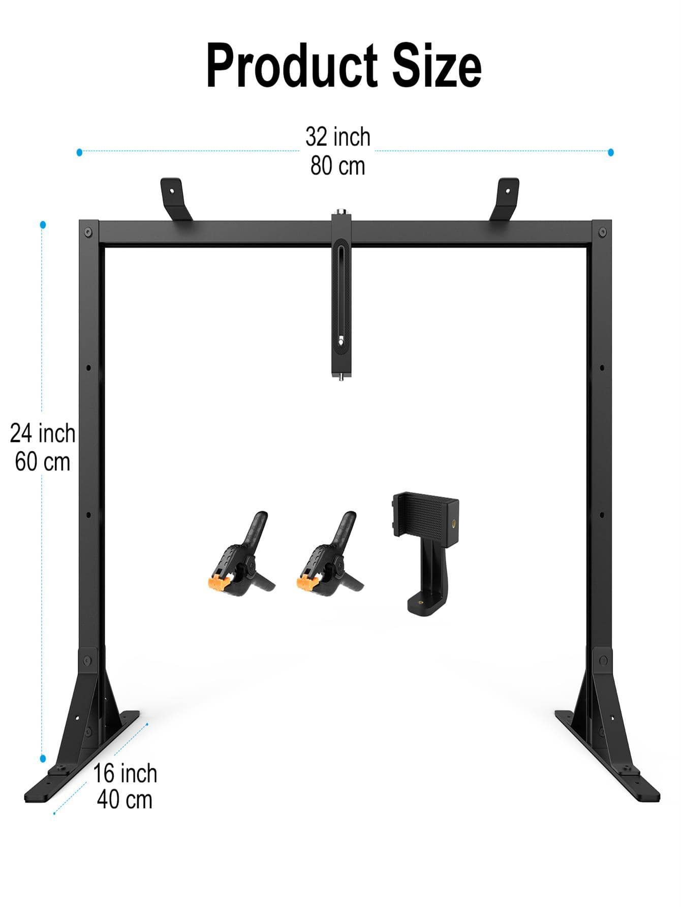 Overhead Camera Mount Rig Top-Down Shoots, Table Top Desk Mount Stand ...