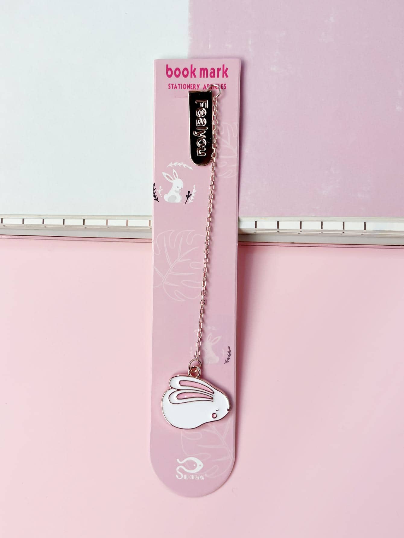 1pc Cartoon Rabbit Shaped Metal Bookmark | SHEIN USA