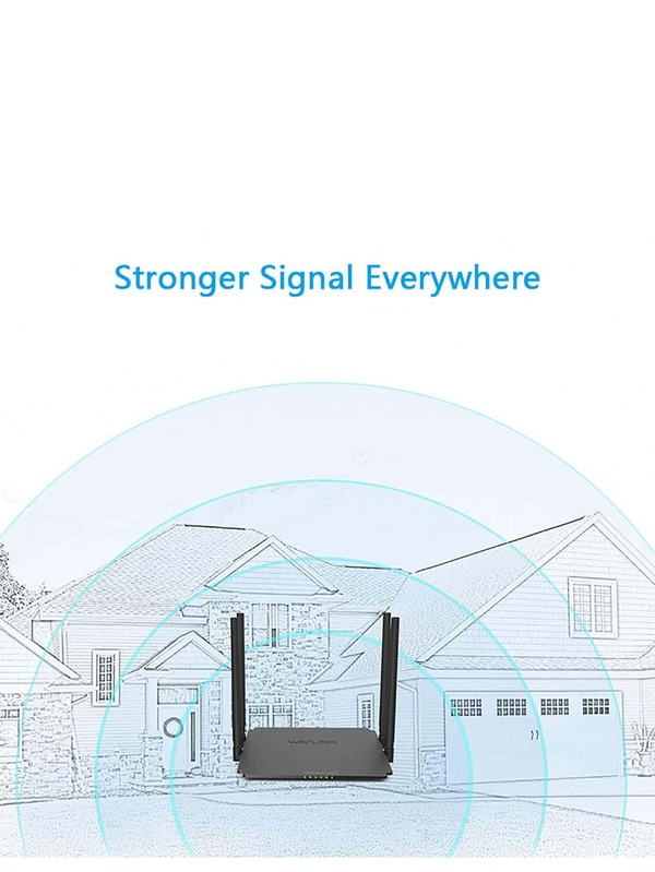 AC1200 Dual Band Smart Wi-Fi Router | SHEIN