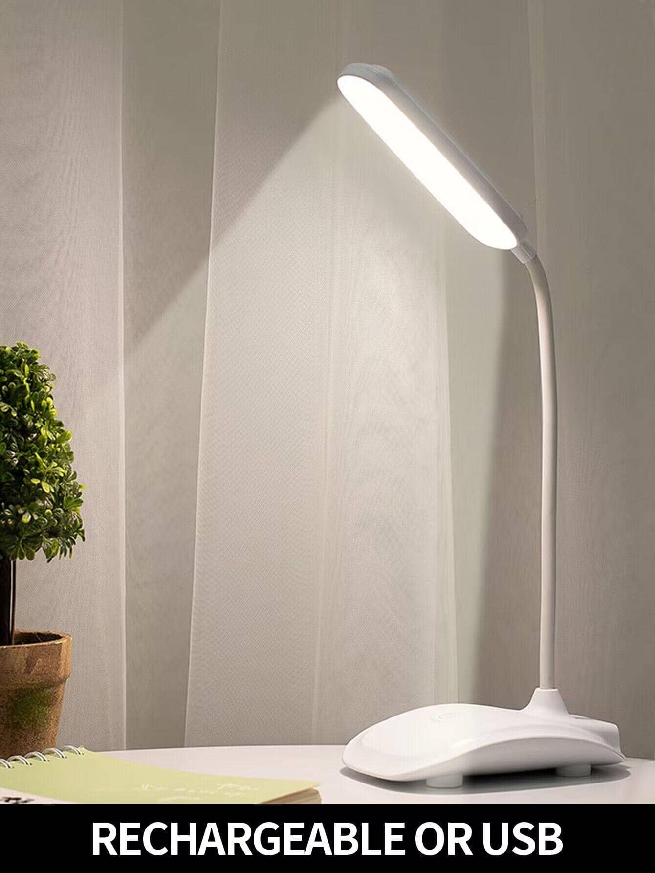 1pc Desk Lamp Led Night Light With Usb Port, Eye-Caring Reading Light ...