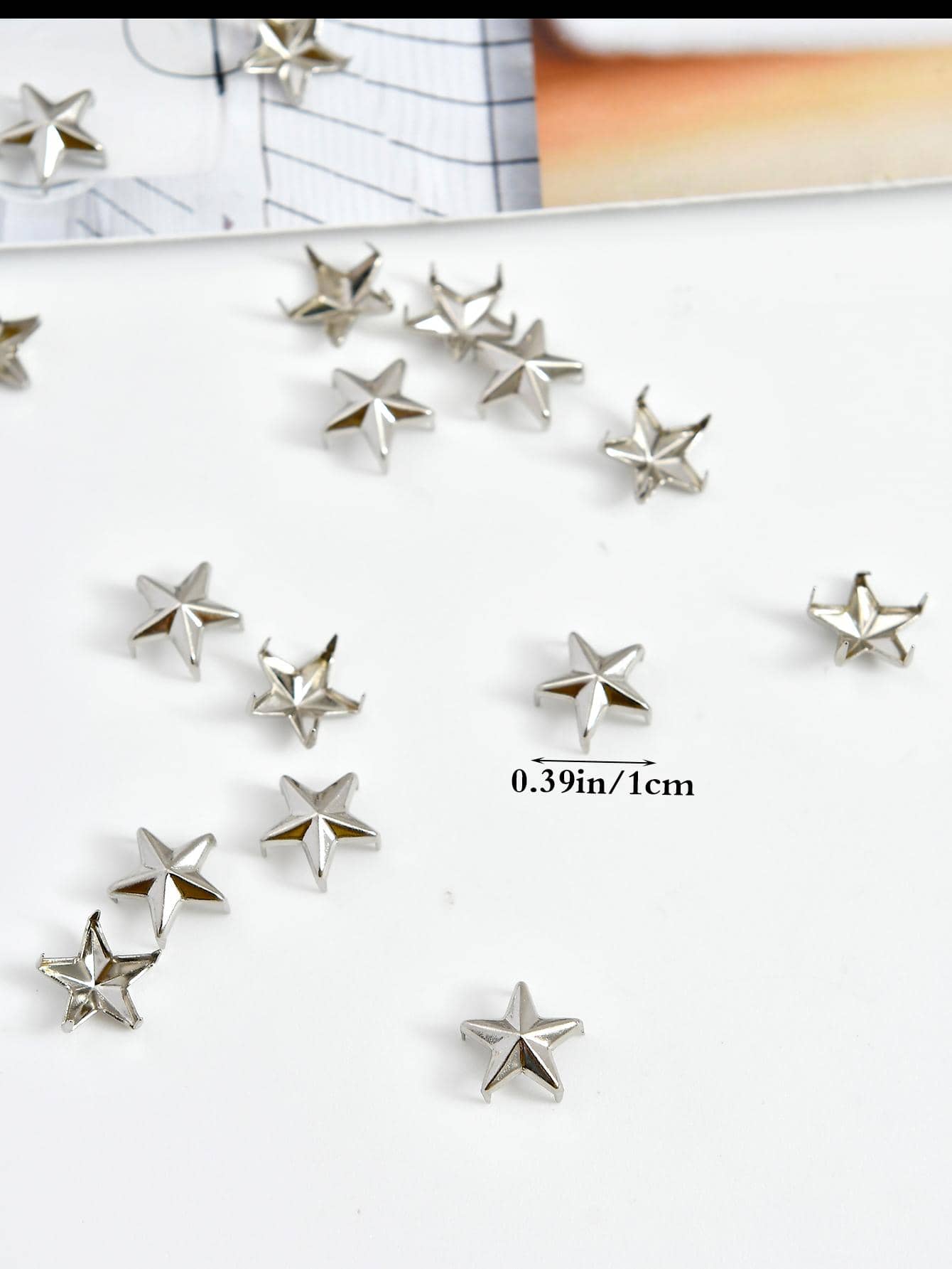 50pcs Five-pointed Star Decorative Tacks | SHEIN USA