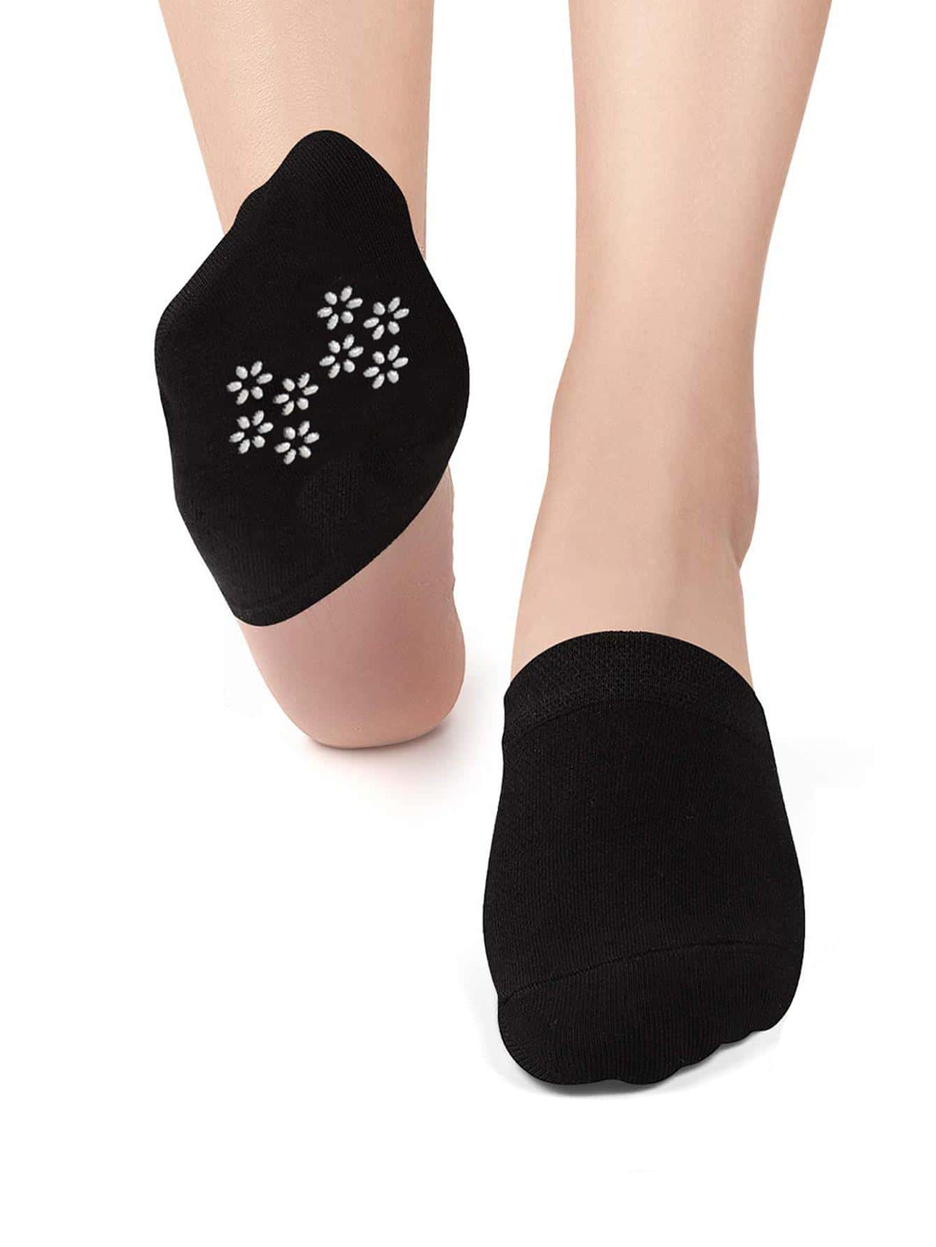 Floral Pattern Half Palm Socks | SHEIN USA
