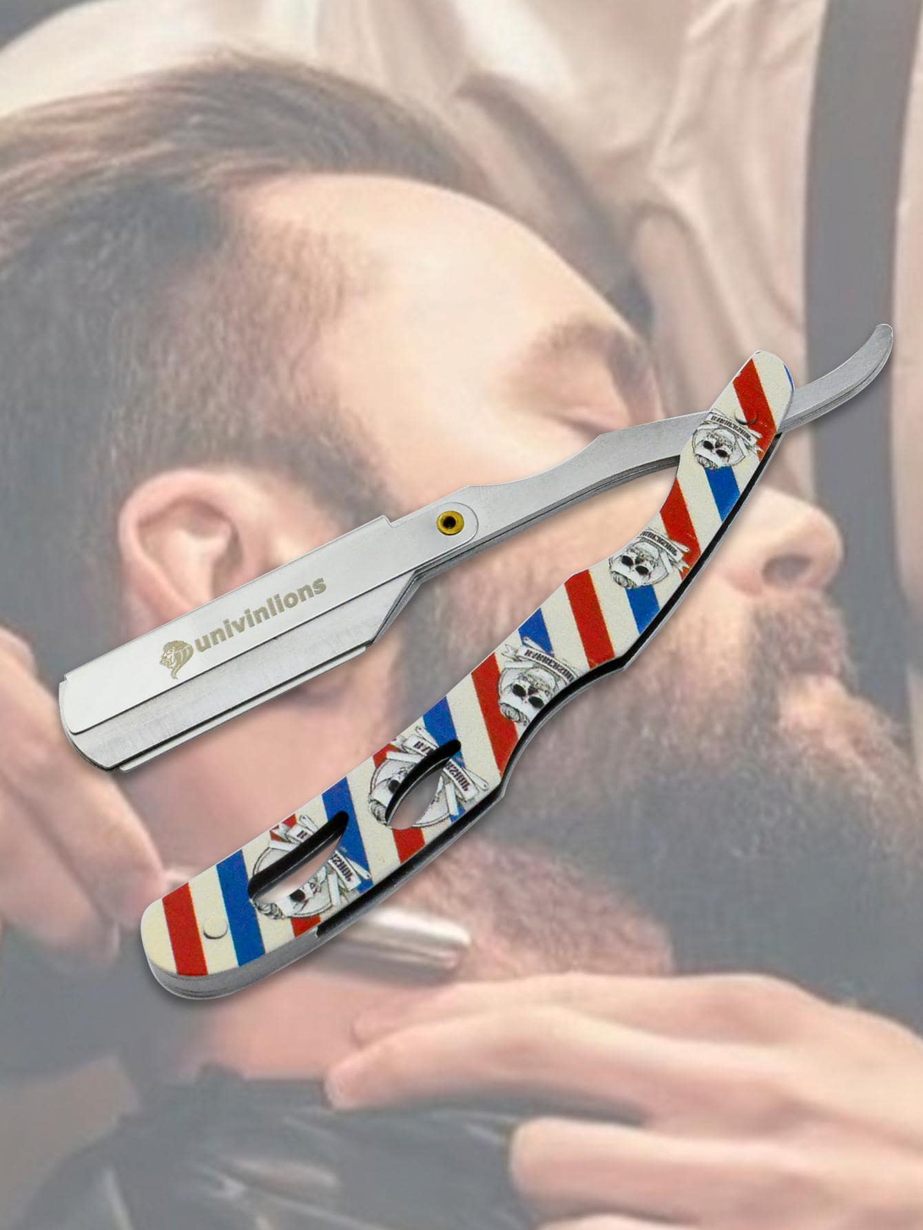 Shaving Razor,1 Piece Foldable Shaving Razor Barber Shavette Hair ...