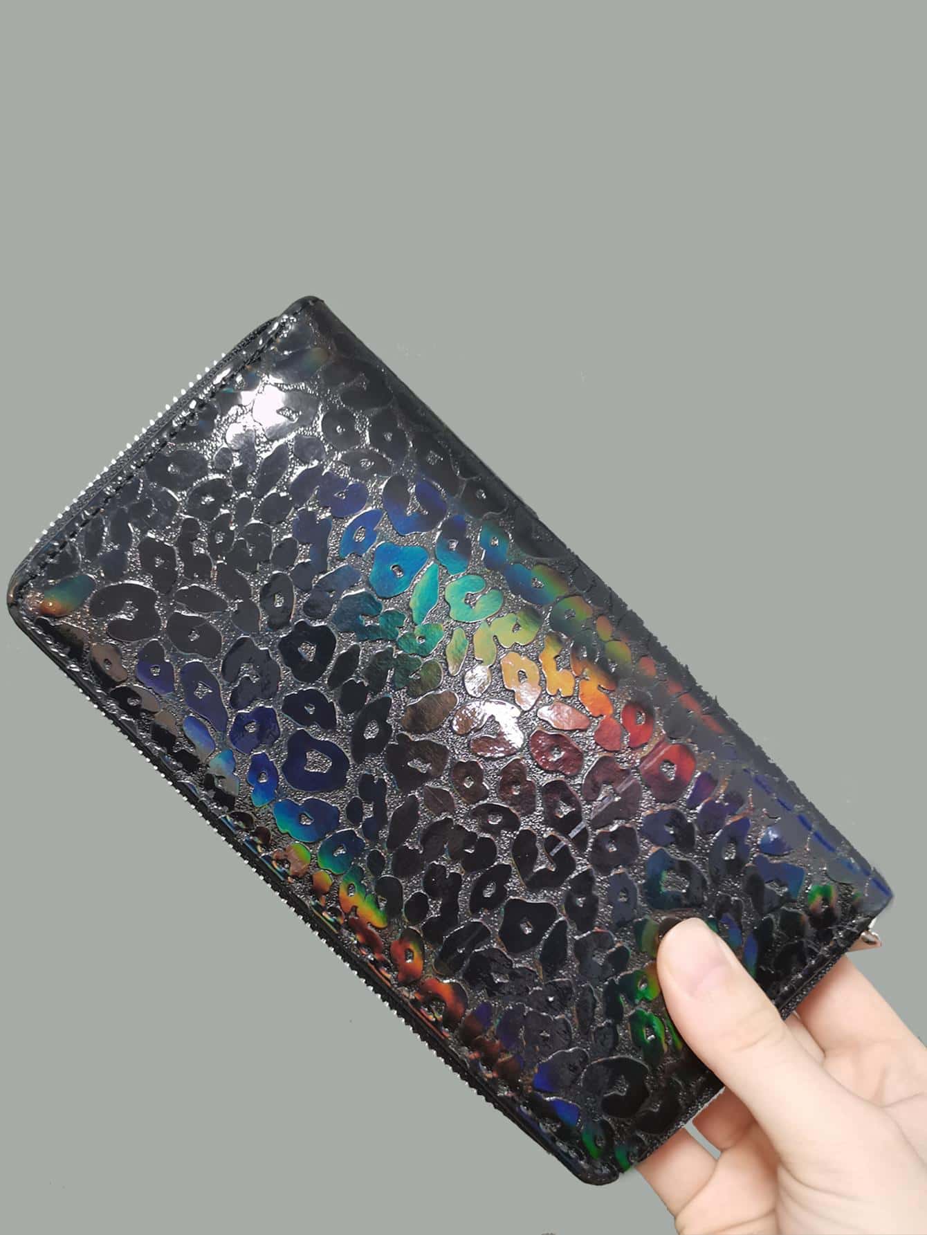 Black Long Wallet With Card Slots | SHEIN USA