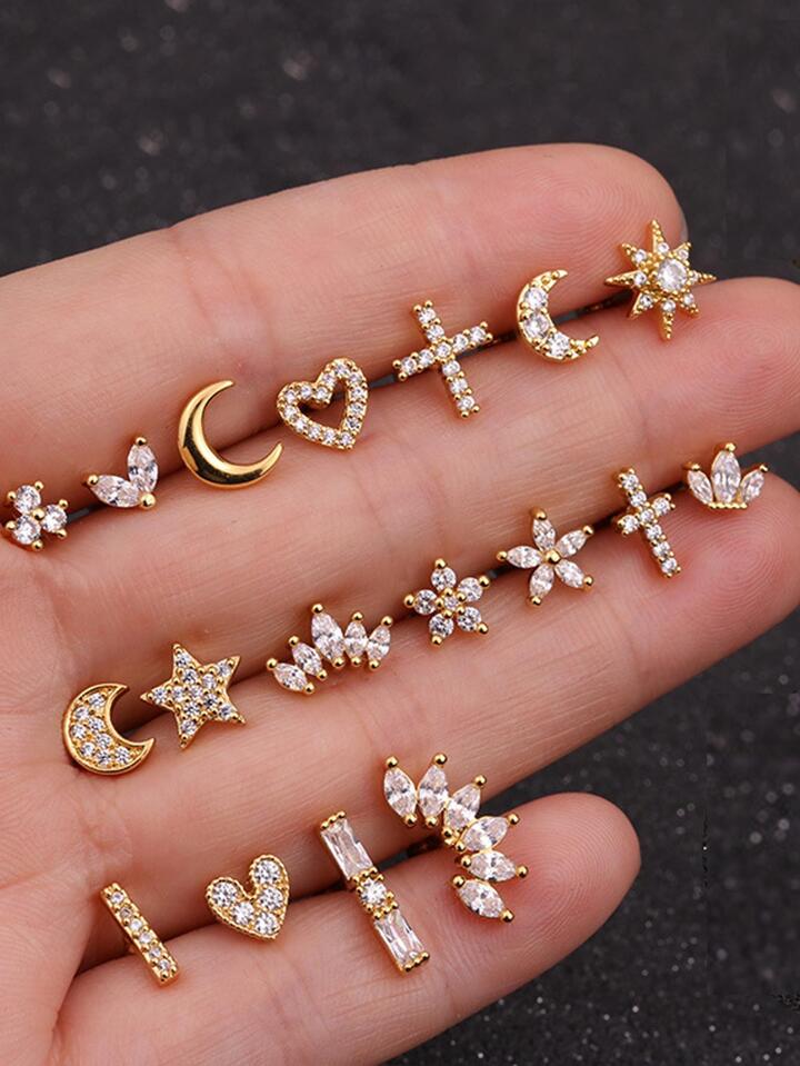 Forward Helix Piercing Cross