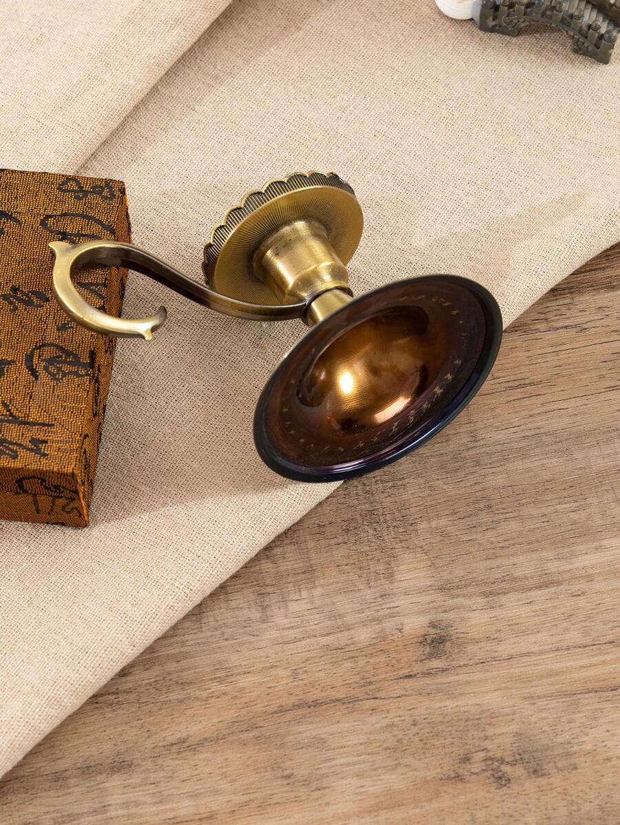 1PC European Home Villa Crafts Candle Ornaments Metal Hand-Held Candle ...