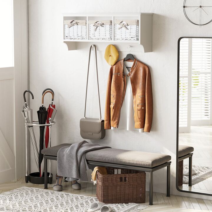 Entryway Wall Storage
