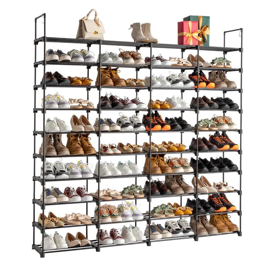 10 Tiers Shoe Rack Storage Organizer Shoe Shelf Organizer for Entryway ...