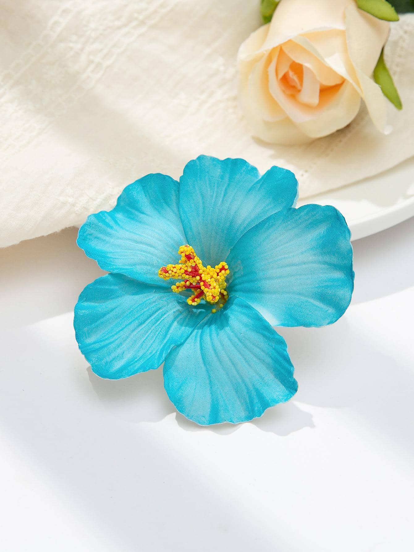 Flower Decor Hair Clip Boho For Women Daily Decoration | SHEIN USA
