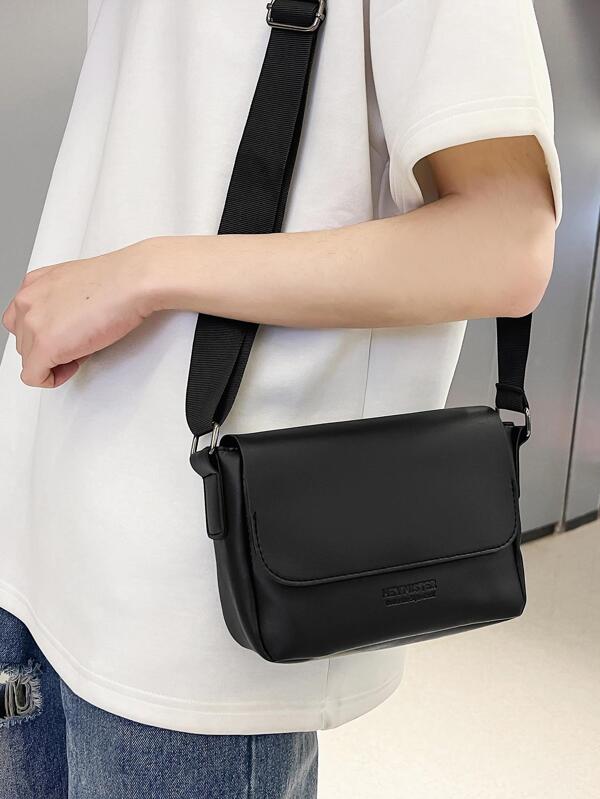 Multifunctional Trendy Simple Solid Color Lightweight Waterproof Sling ...