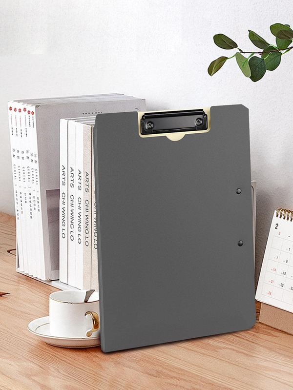 1pc Solid Color File Folder, Modern Multi-purpose Pocket Folder For ...