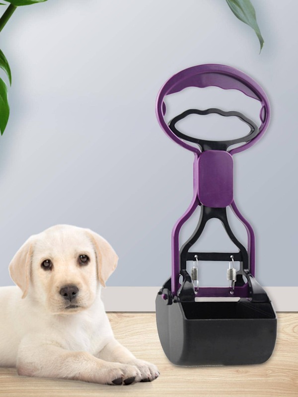 1 Peça Animal De Estimação Roxo Plástico Animal De Estimação Coletor De ...