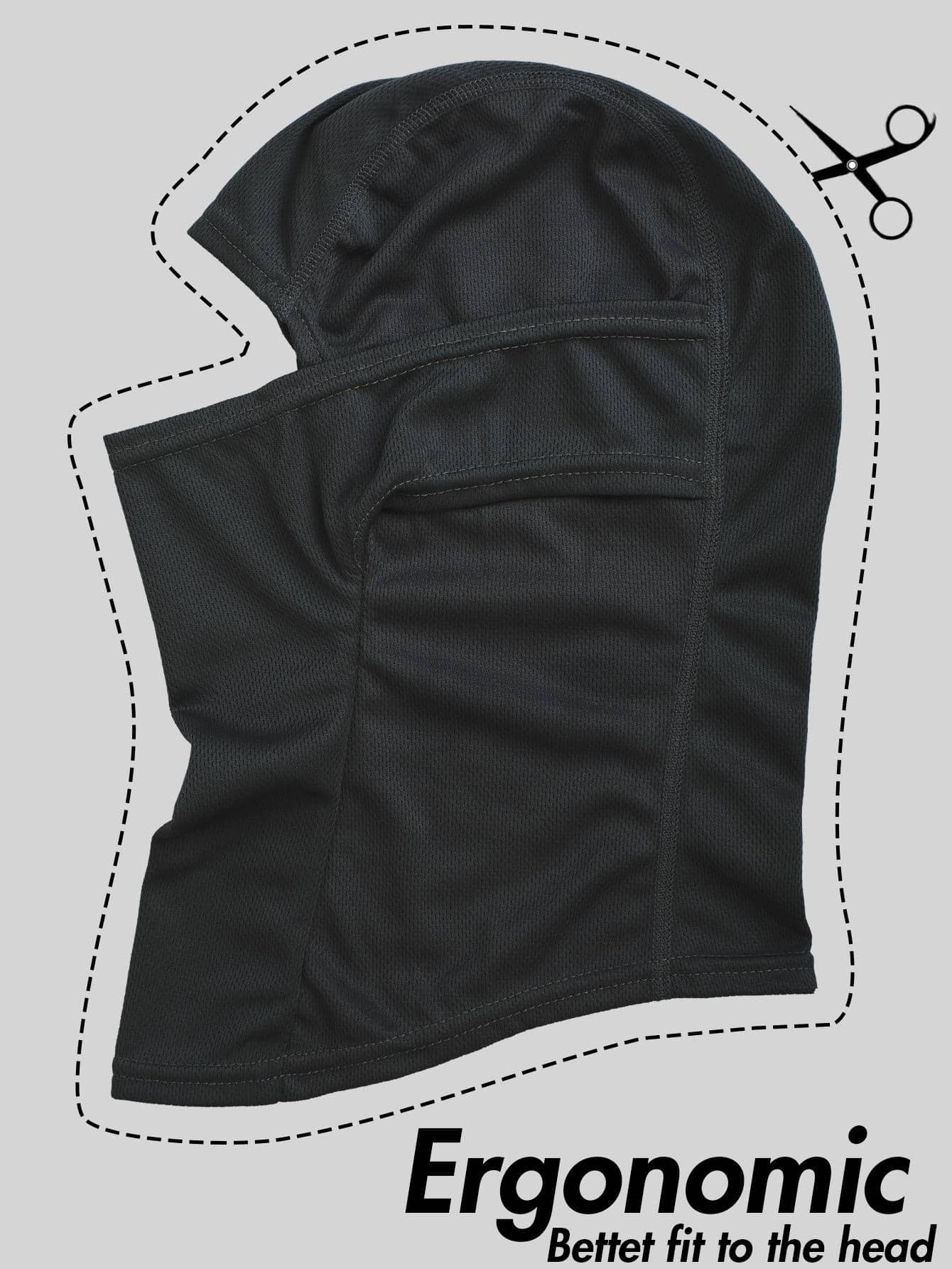 Musion 1pc Breathable Mesh Balaclava Face Mask Ski Mask For Men Women ...