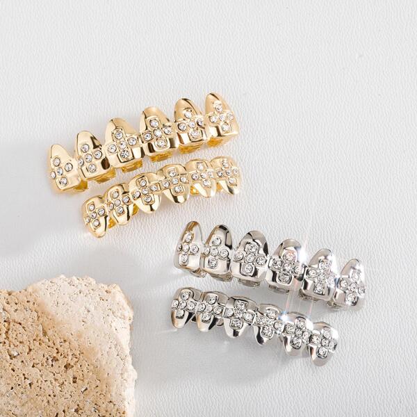 Grills for Your Teeth Teeth Grillz for Men Women Iced Out Hip Hop ...