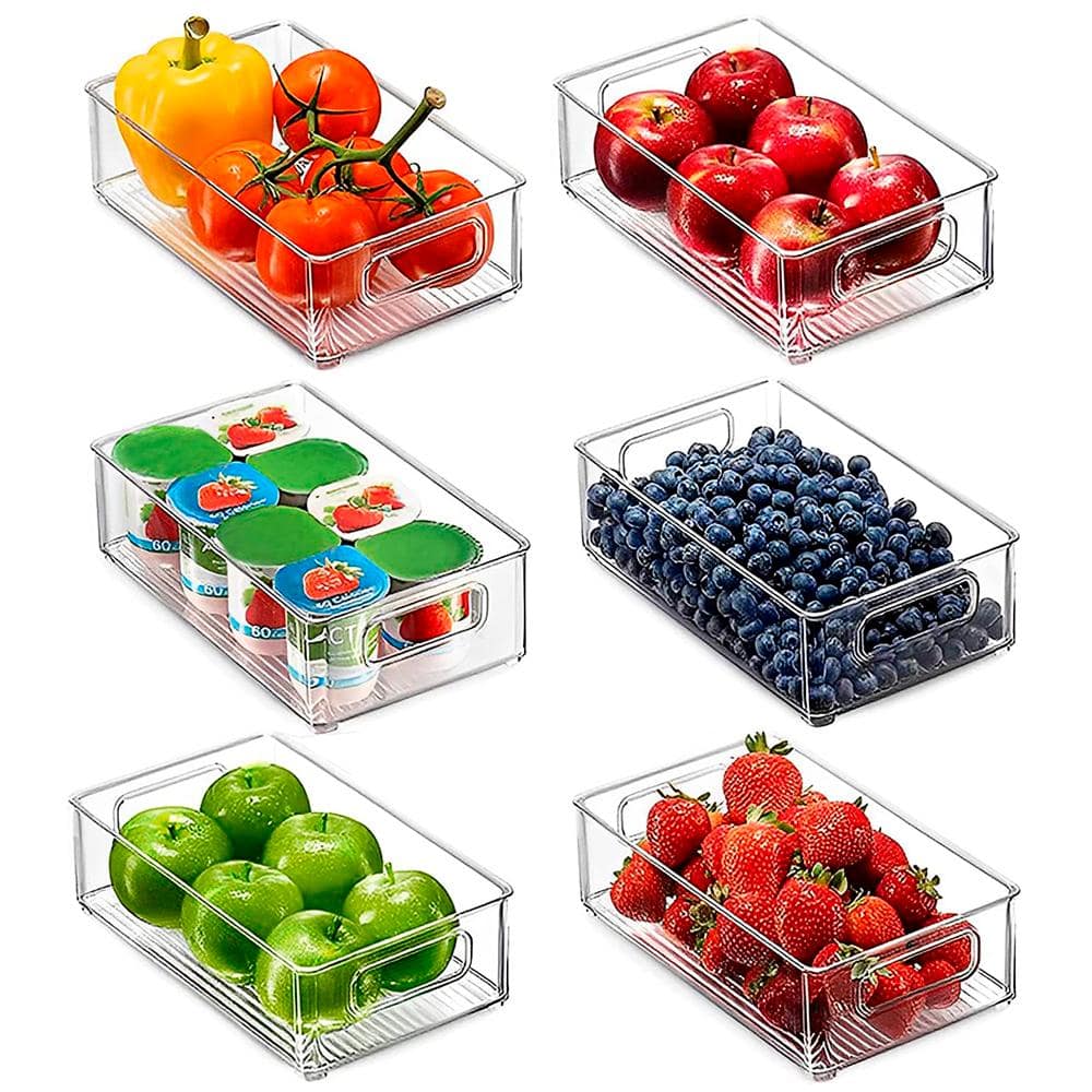 MAGMALIFE 6 Refrigerator Organizers, Storage Containers For Fruits ...