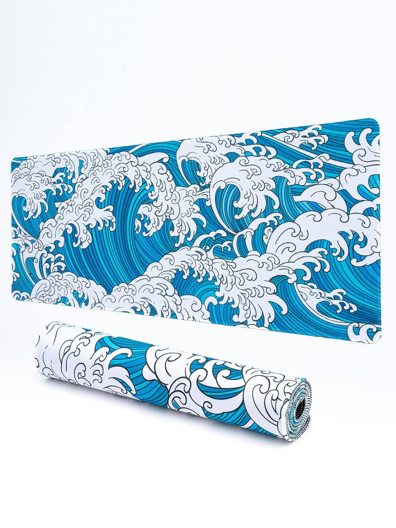 1pc Wave Pattern Mouse Mat | SHEIN USA