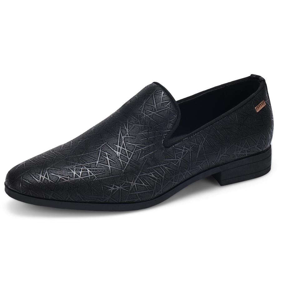 JEKO Loafer For Men Tuxedo Shoes Slip-On Dress Shoes Casual Oxford ...